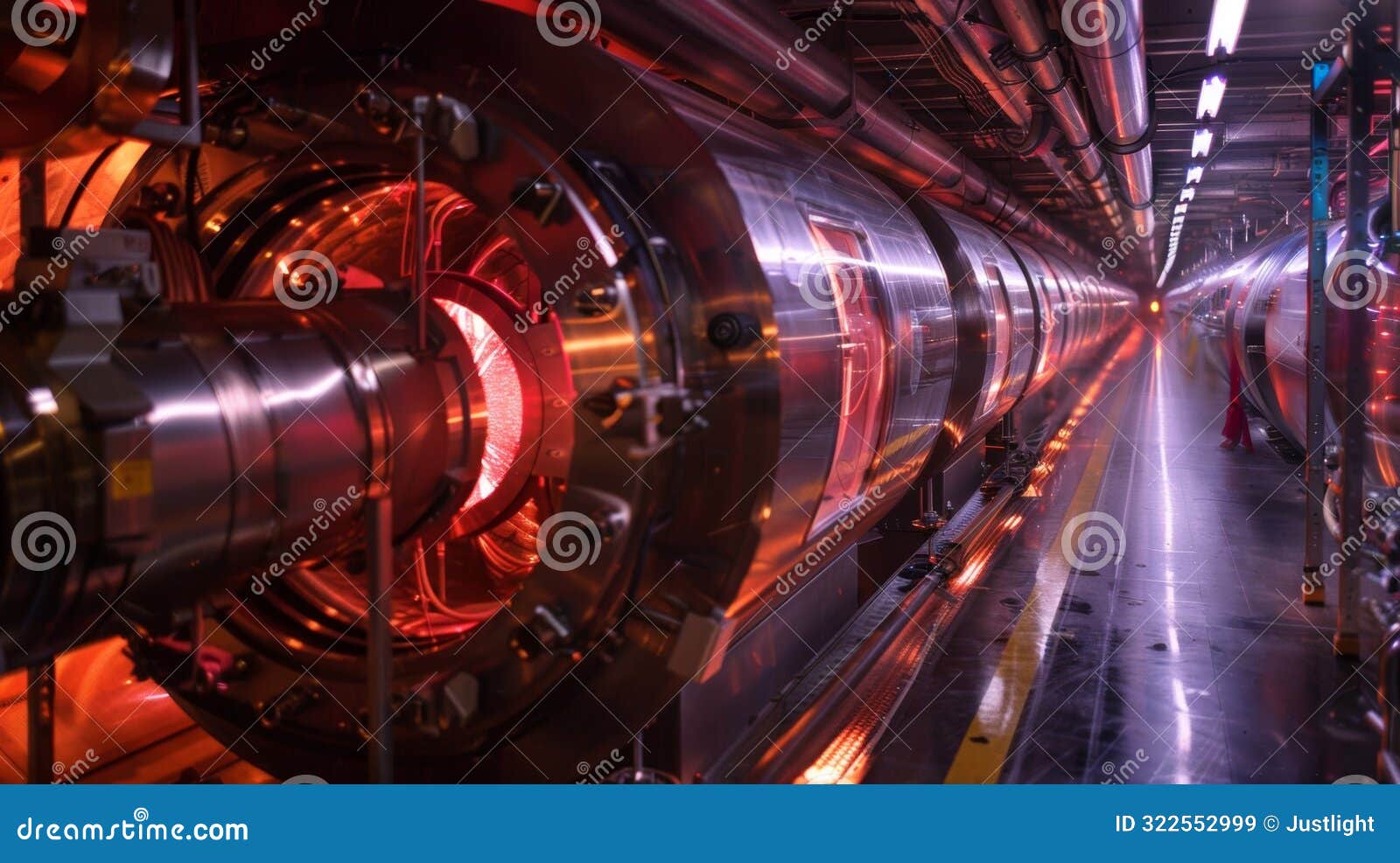 The Guide Explains that the Particles are Accelerated in Opposite ...