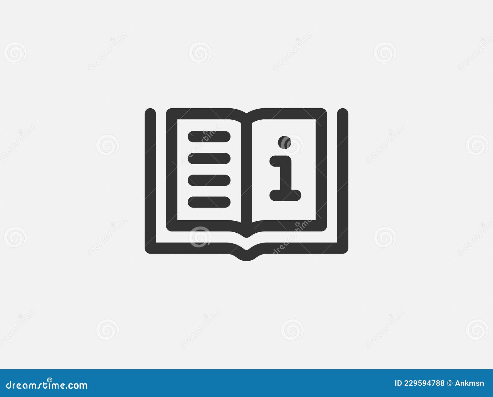 Guide Icon Vector, User Manual. Service Information Document ...
