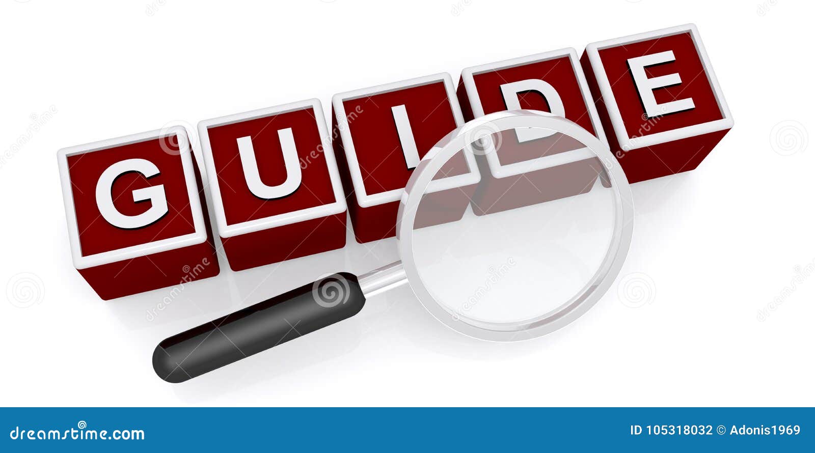 Guide illustration stock illustration. Illustration of seek - 105318032