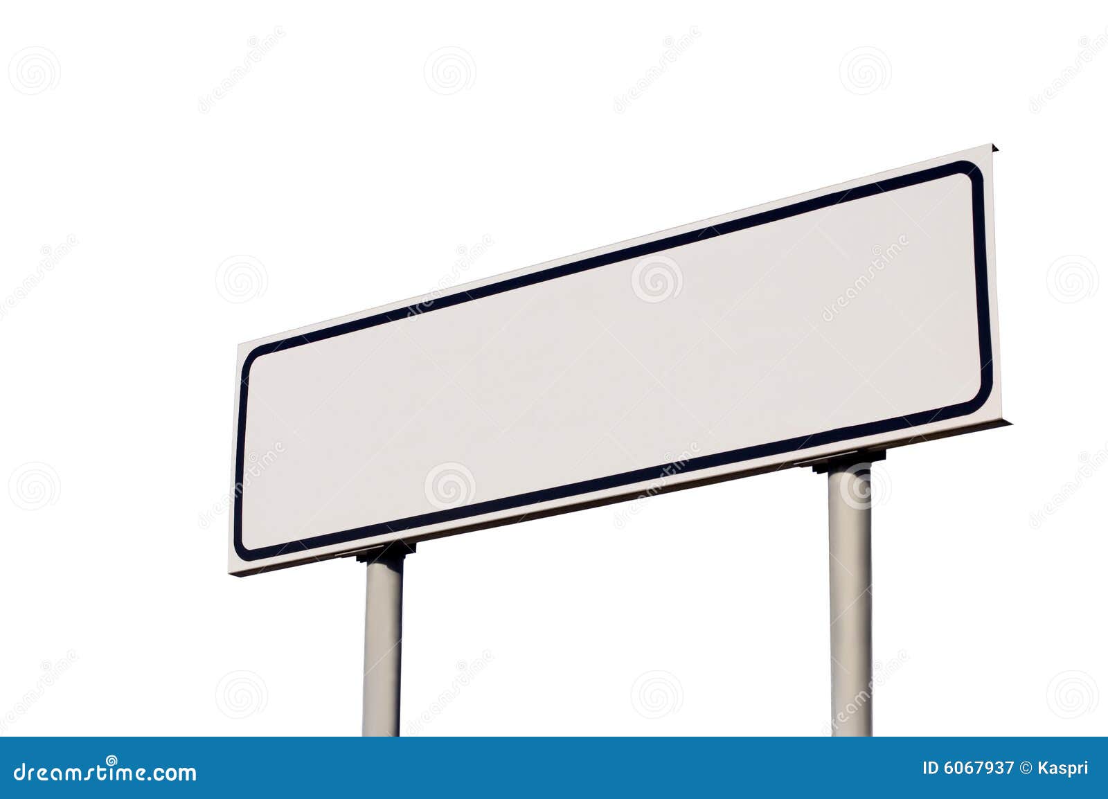 Guide Post Directional Road Sign Isolated Signpost Stock Image - Image ...