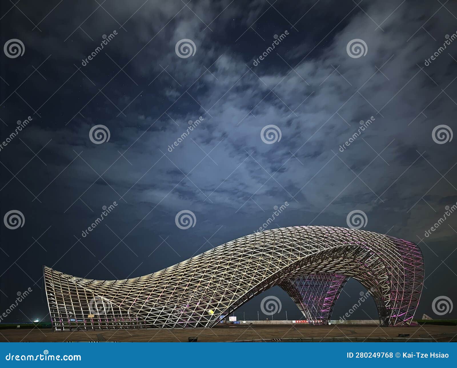 Guide To Fish in Shanghai at Night Editorial Stock Photo - Image of ...