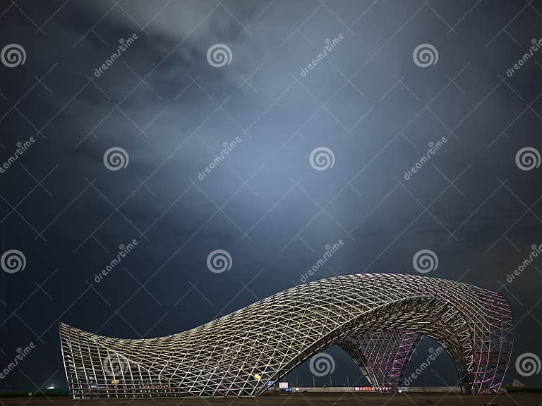 Guide To Fish in Shanghai at Night Editorial Photography - Image of ...