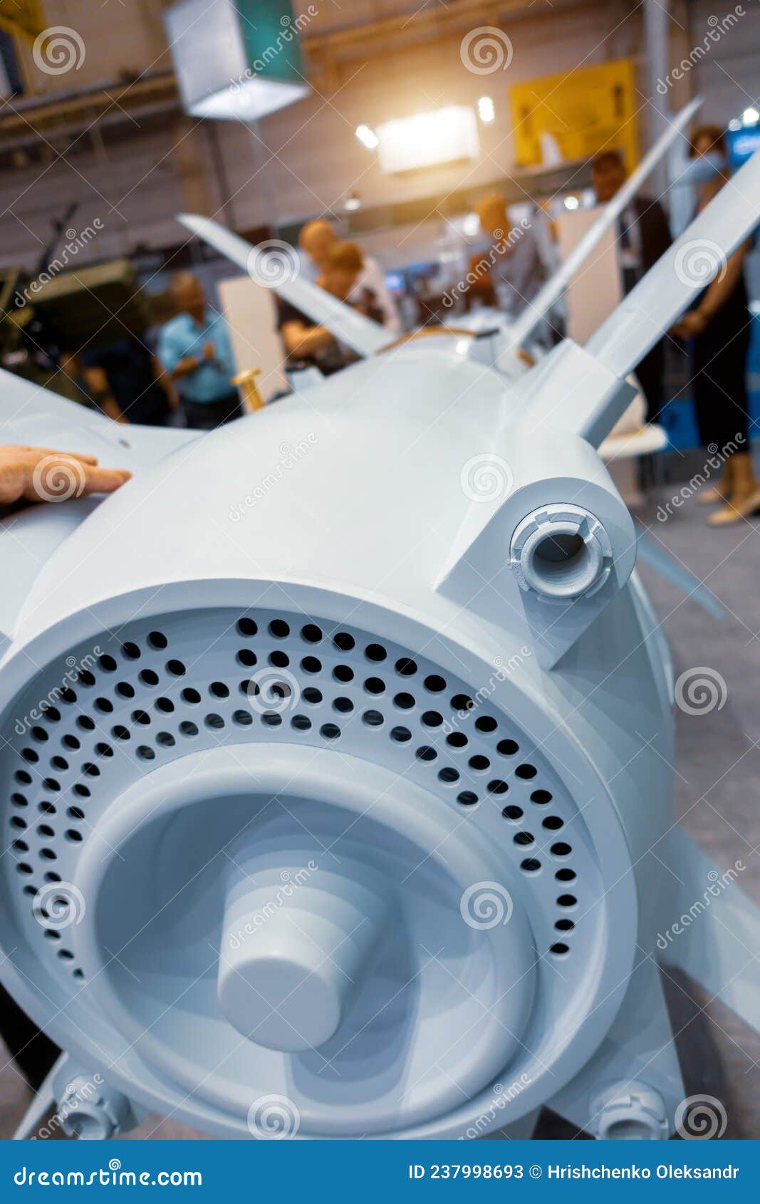 Guided Artillery Shell with Laser Semi-active Homing Stock Image ...