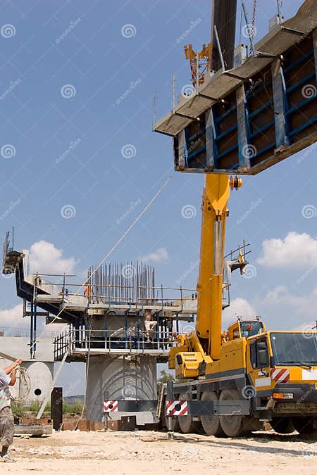 Guided frame stock photo. Image of business, bridge, lift - 6020302