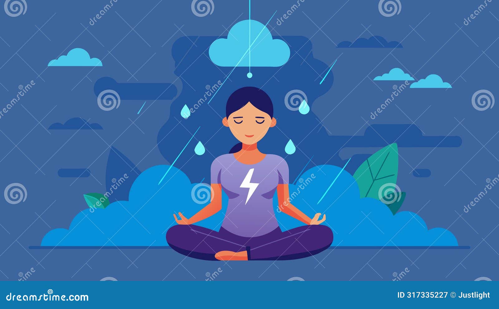 A Guided Mindfulness Exercise with the Soothing Sound of Rain and ...