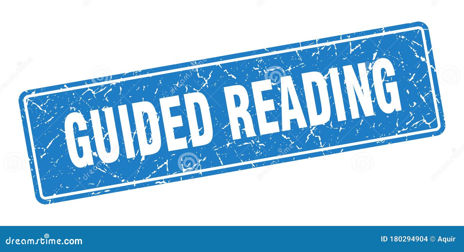 Guided Reading Sign. Guided Reading Grunge Stamp Stock Vector ...
