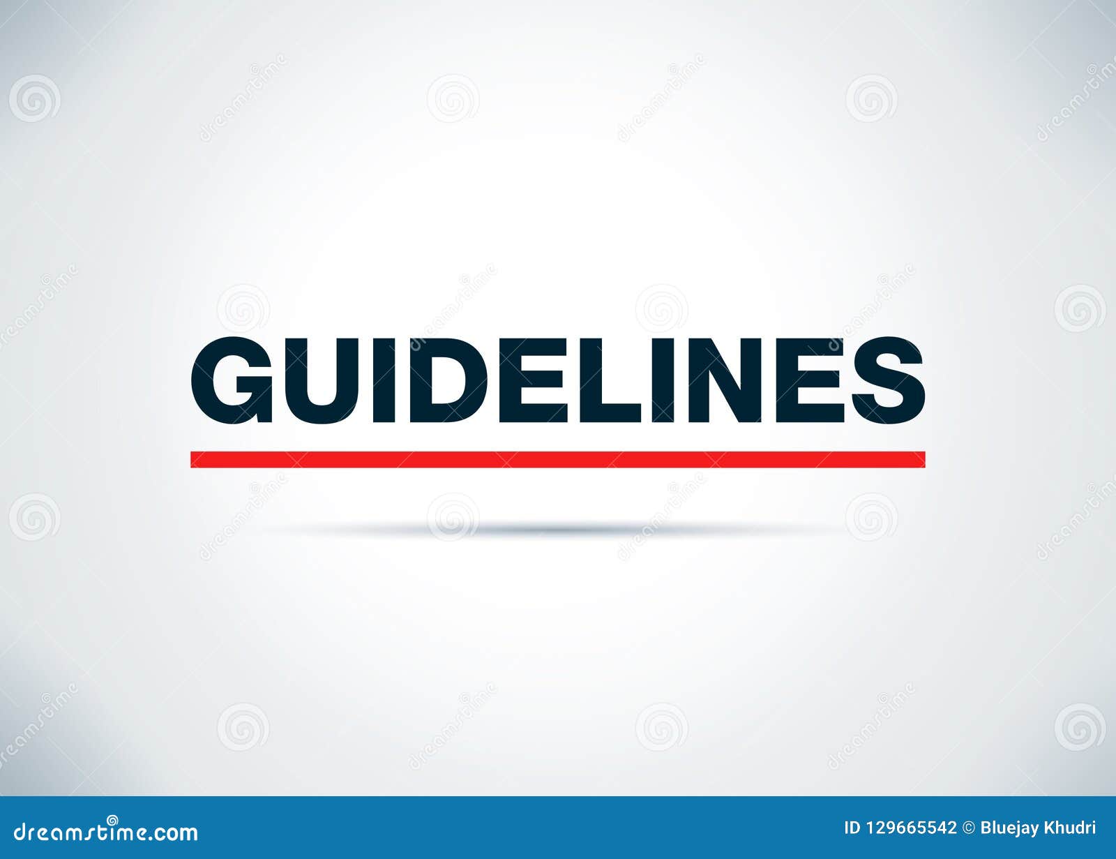 Guidelines Abstract Flat Background Design Illustration Stock ...
