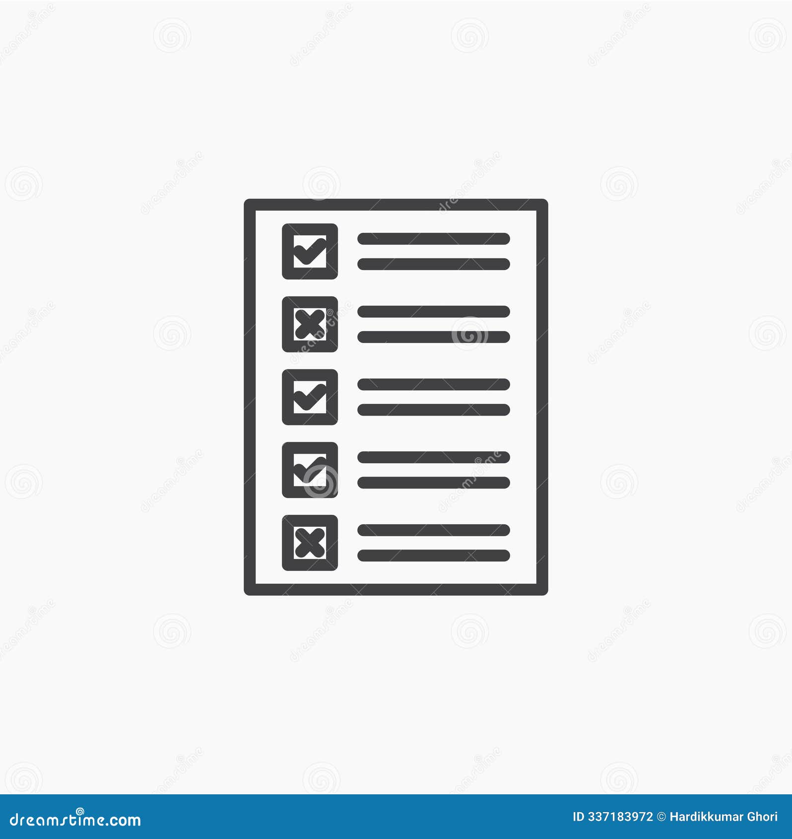 Guidelinesline in Thin Line Black Color. Flat Simple Vector Symbols ...