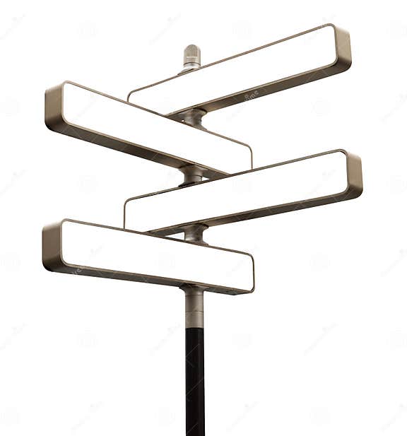 Guidepost stock image. Image of sign, guidepost, white - 17361353