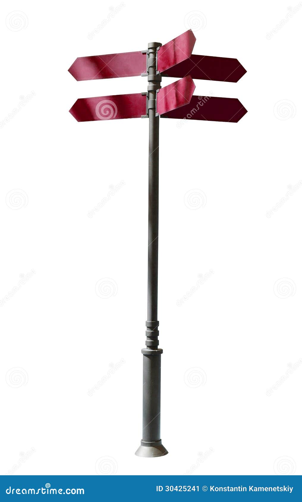 Guidepost stock image. Image of isolated, hang, announcement - 30425241