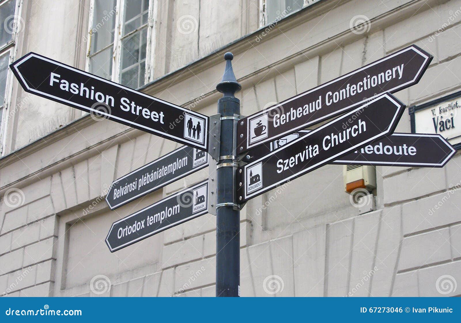 Guidepost stock photo. Image of street, guidepost, signboard - 67273046