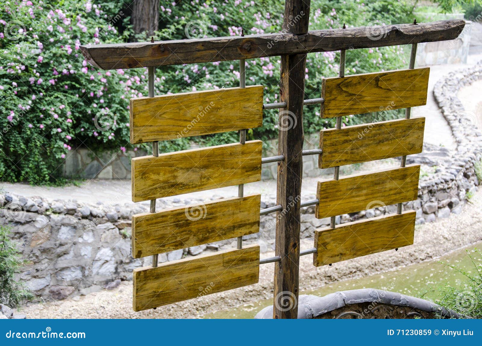 The guideposts stock image. Image of sign, pine, tree - 71230859