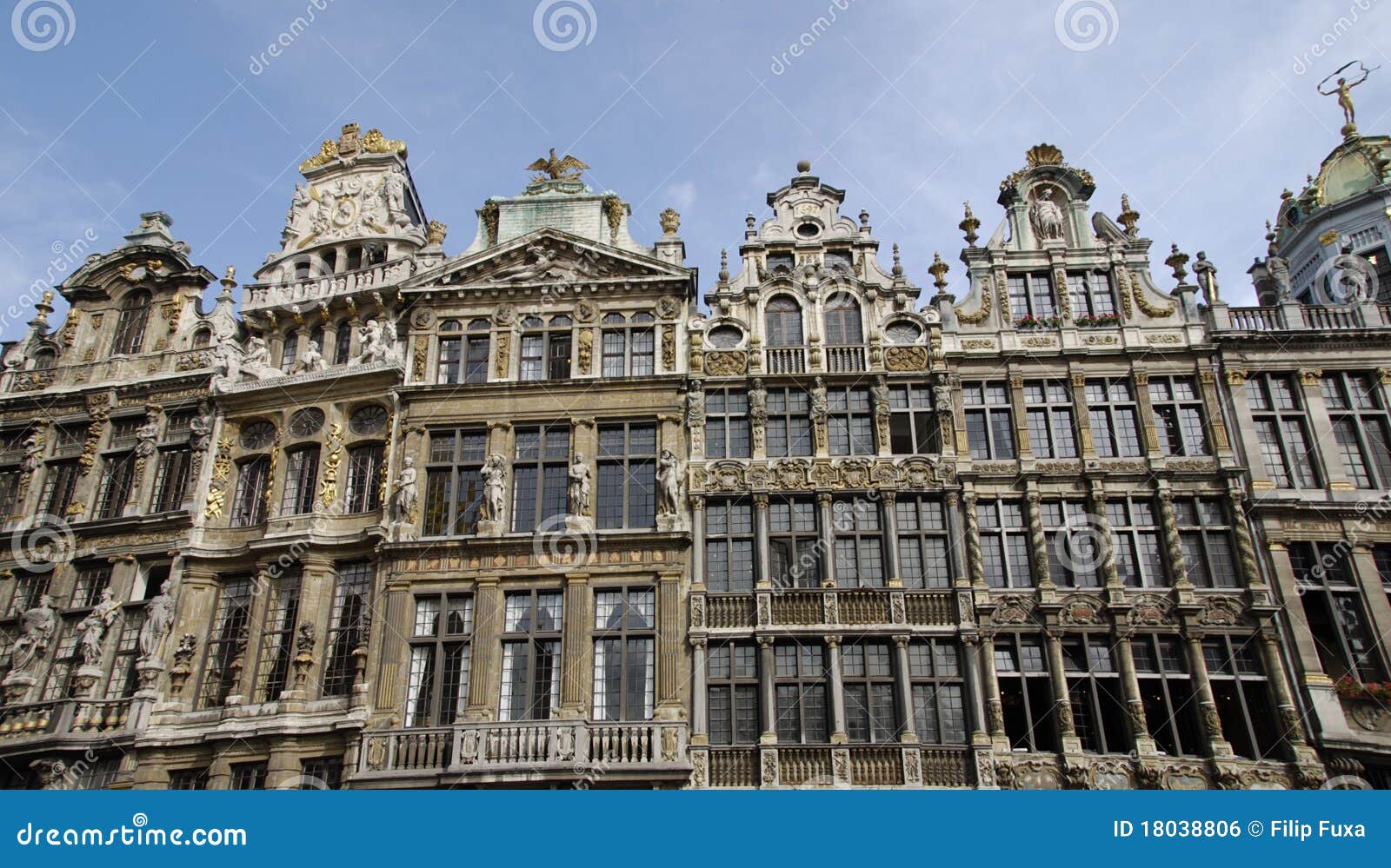 Guild houses stock photo. Image of medieval, house, facade - 18038806
