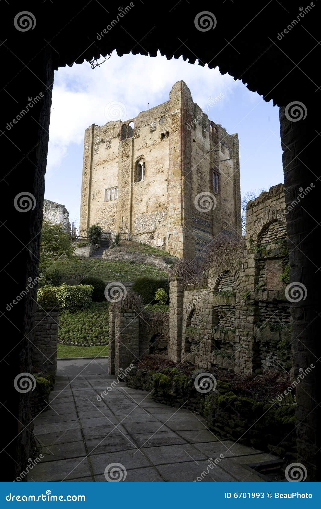 Guildford Castle stock image. Image of england, monument - 6701993