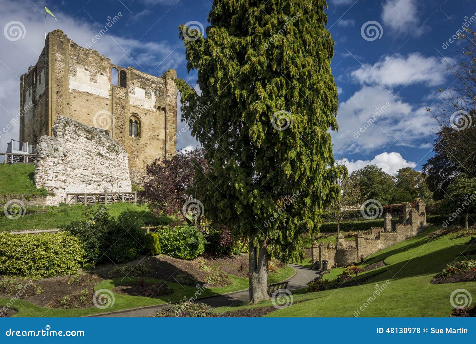 The Keep At Guildford Castle Stock Photography | CartoonDealer.com ...