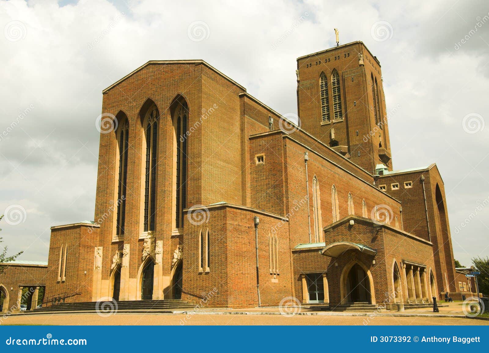 Guildford Cathedral stock photo. Image of heaven, building - 3073392