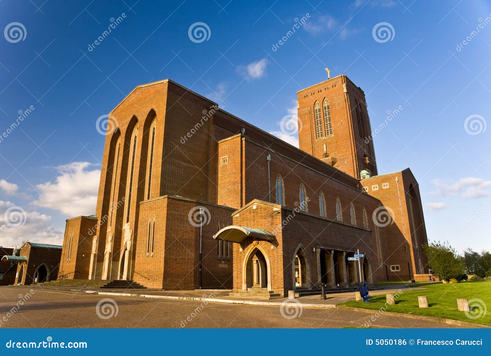 Guildford Cathedral stock photo. Image of historic, movie - 5050186