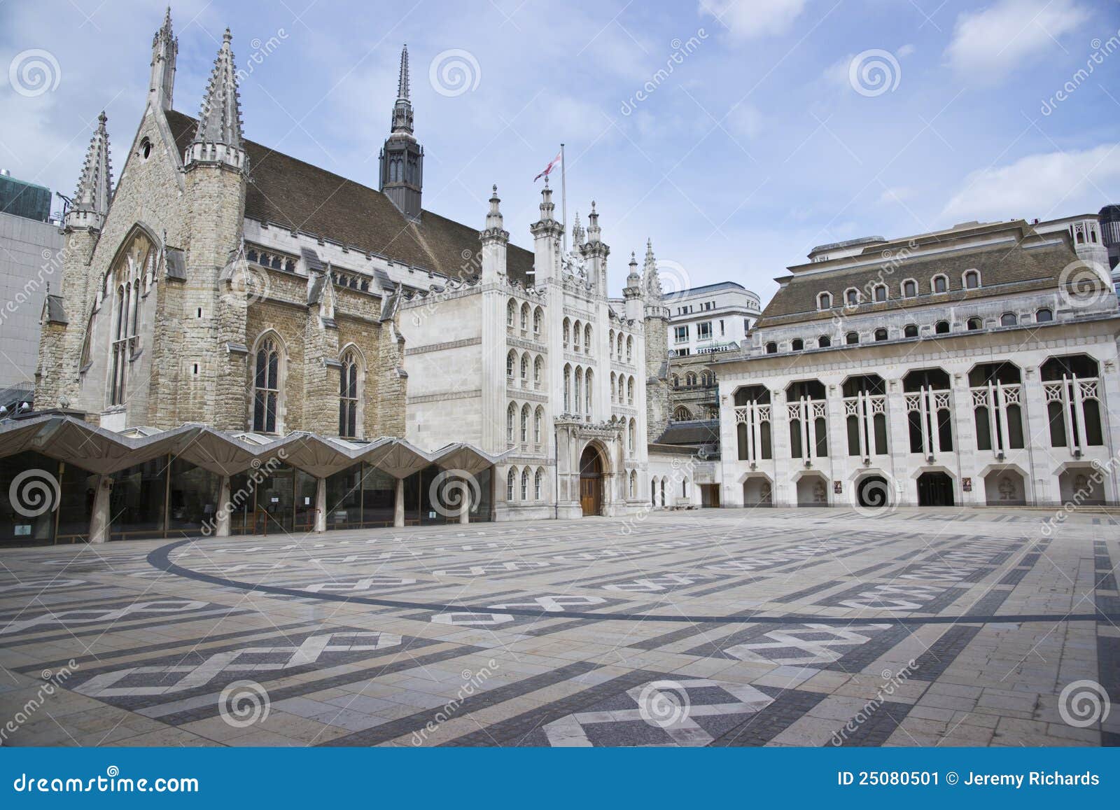 Guildhall and Art Gallery stock image. Image of english - 25080501