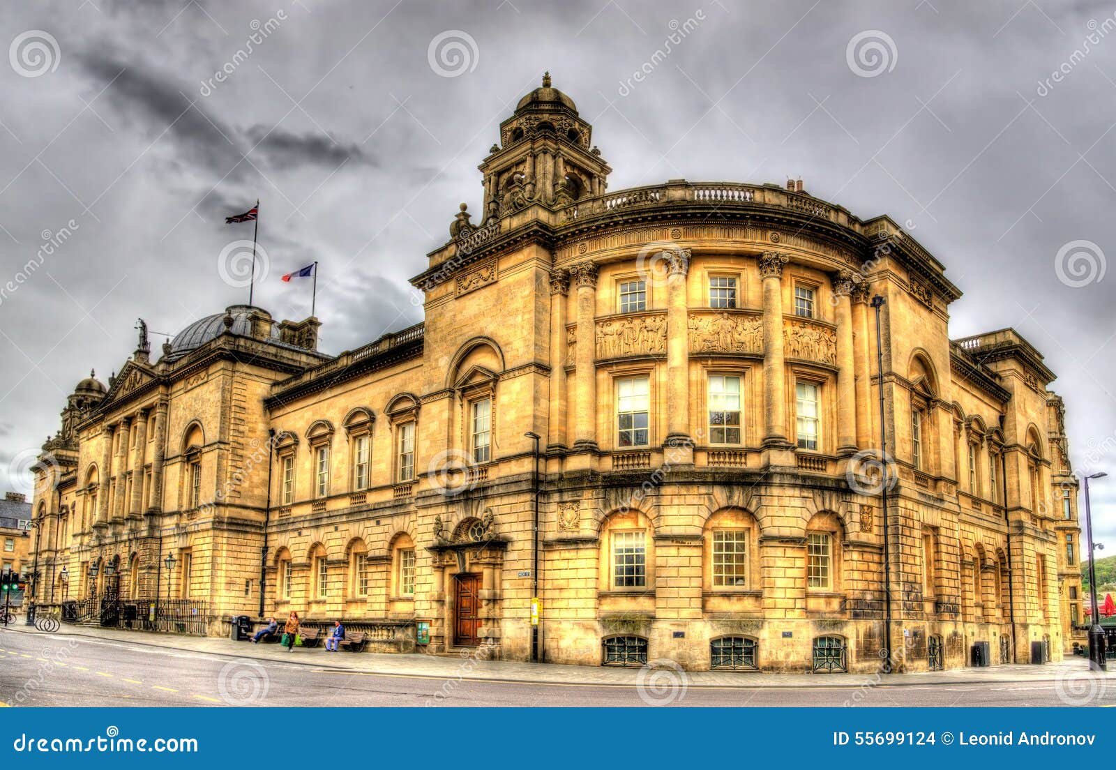 The Guildhall in Bath, England Stock Photo - Image of hall, luxury ...