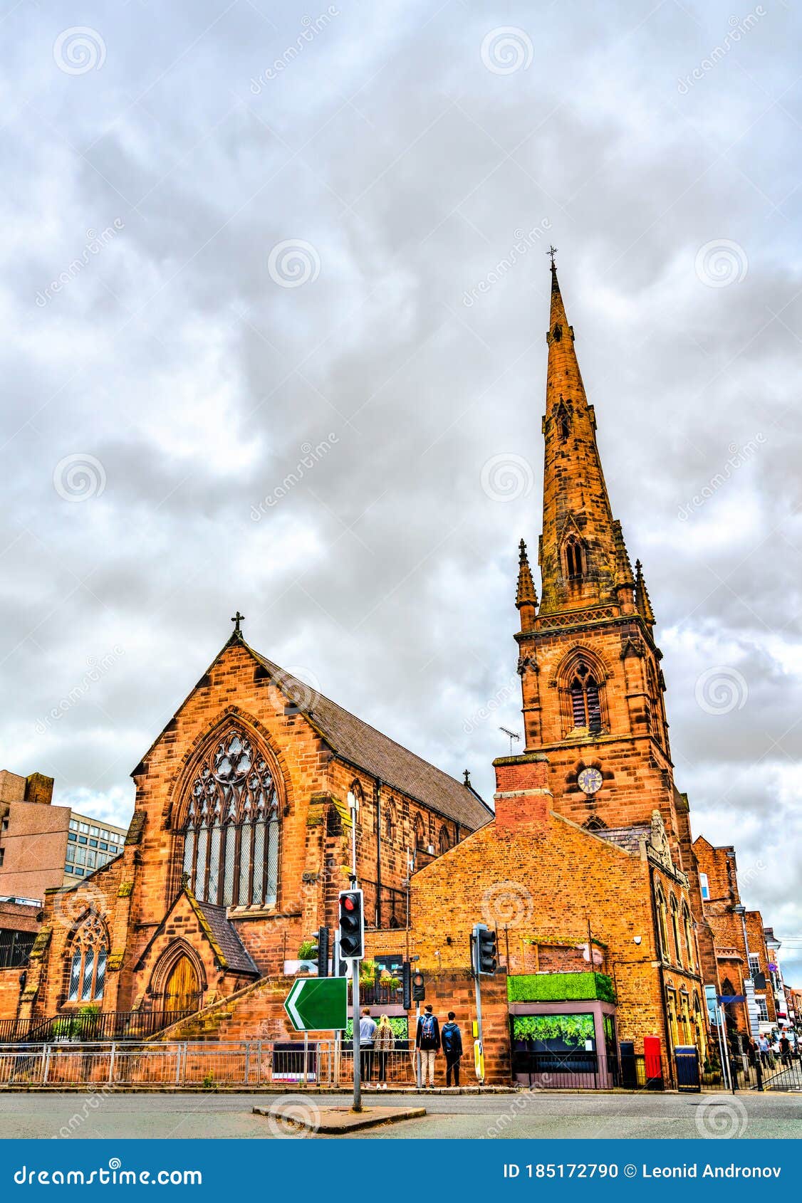 Guildhall, Formerly Holy Trinity Church in Chester, England Editorial ...