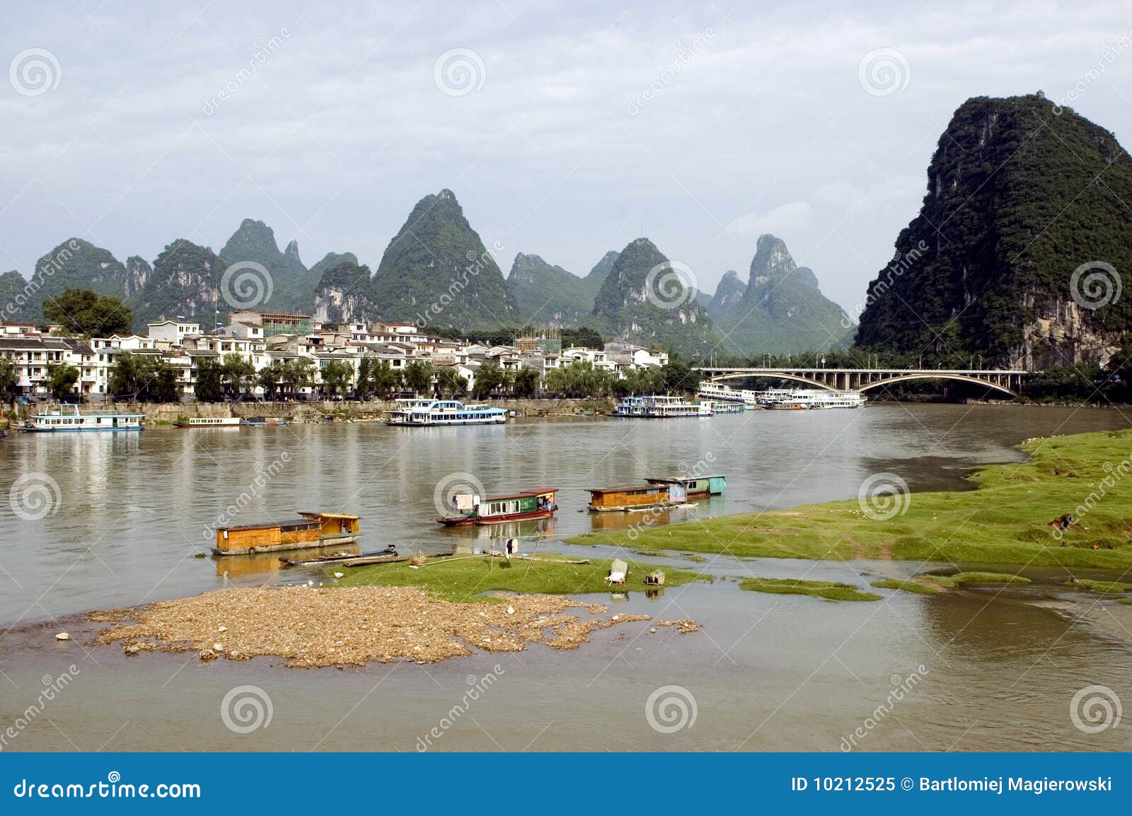 Guilin, Yangshuo landscape stock image. Image of china - 10212525