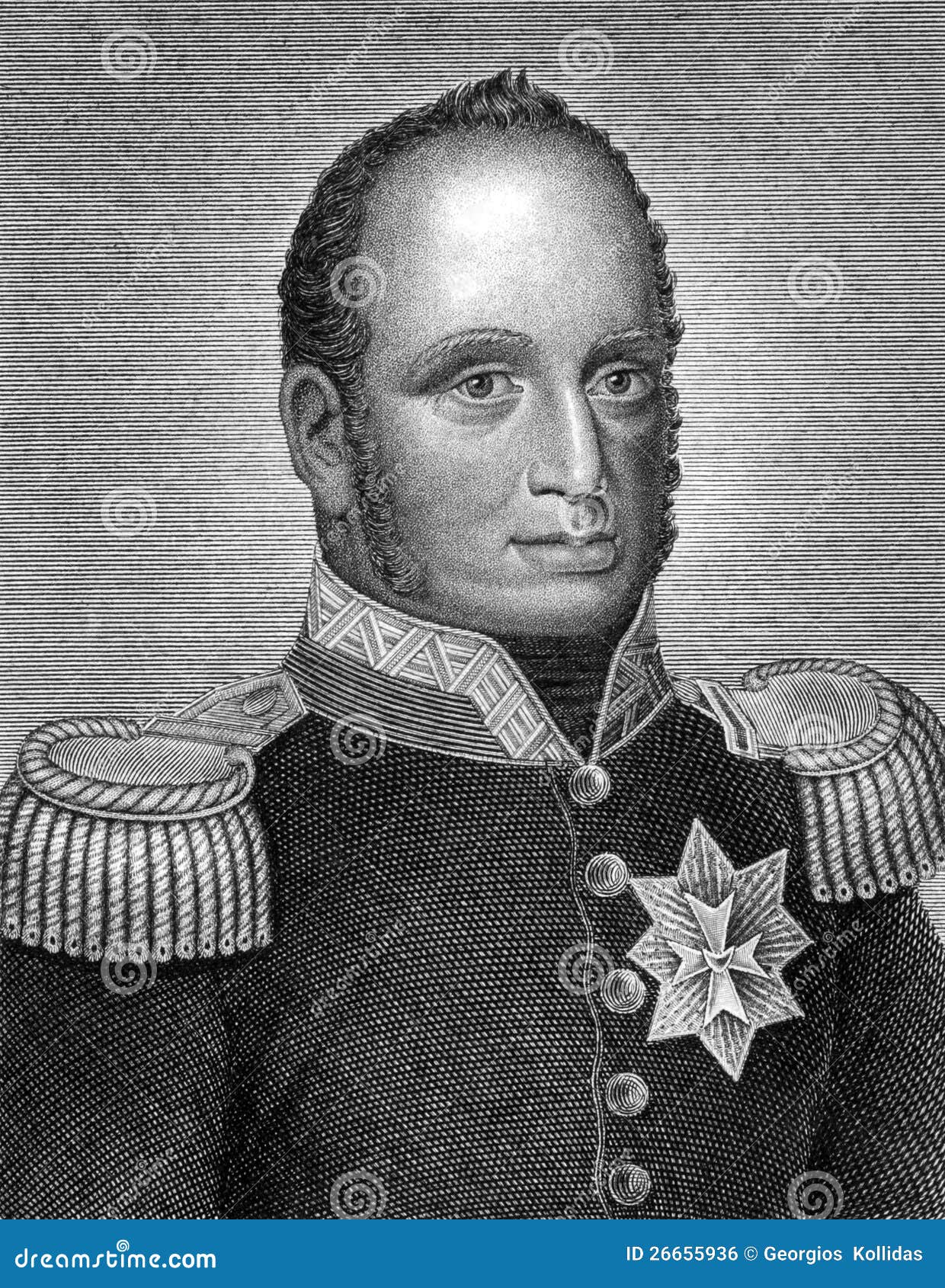 Guillermo I De Los Países Bajos Foto editorial - Imagen de grabado ...