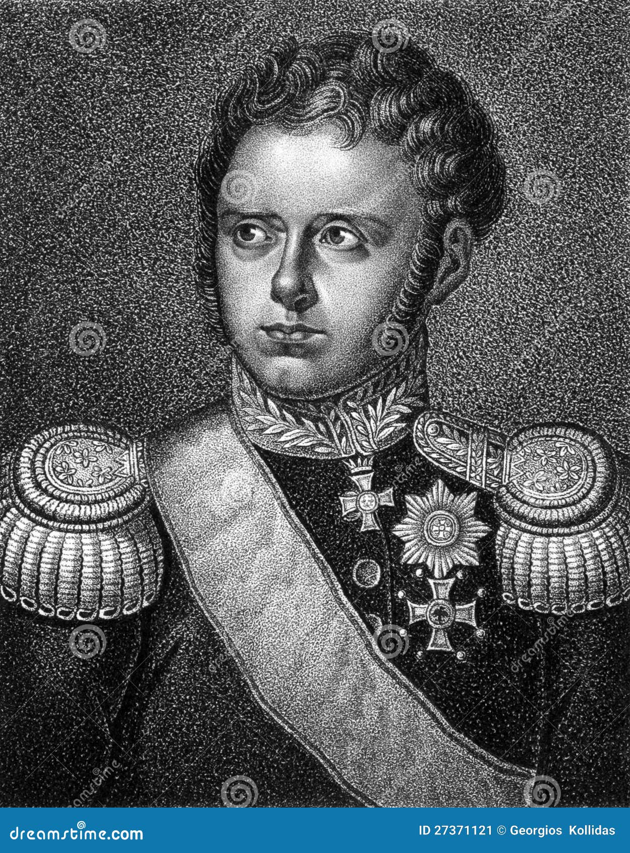 Guillermo I de Wurttemberg foto editorial. Imagen de uniforme - 27371121