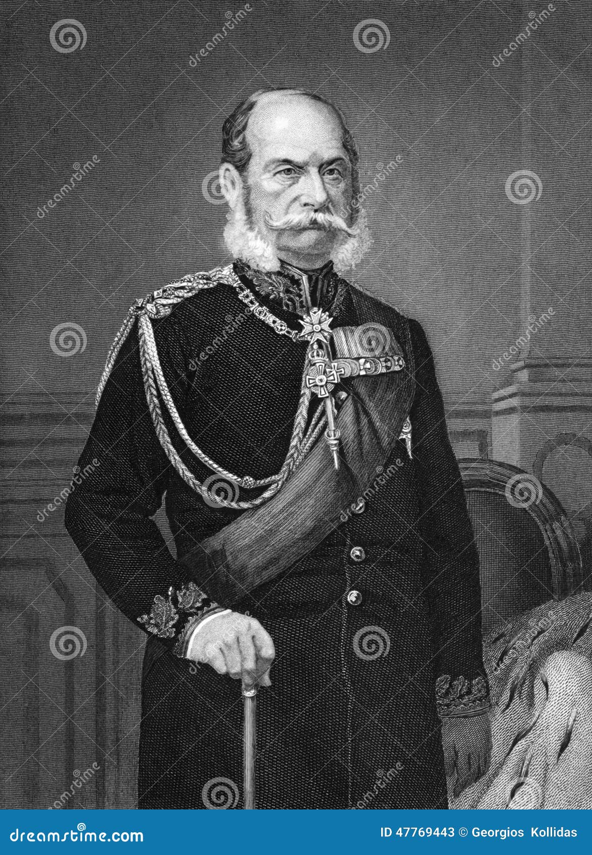 Guillermo I, Emperador Alemán Foto de archivo editorial - Imagen de ...