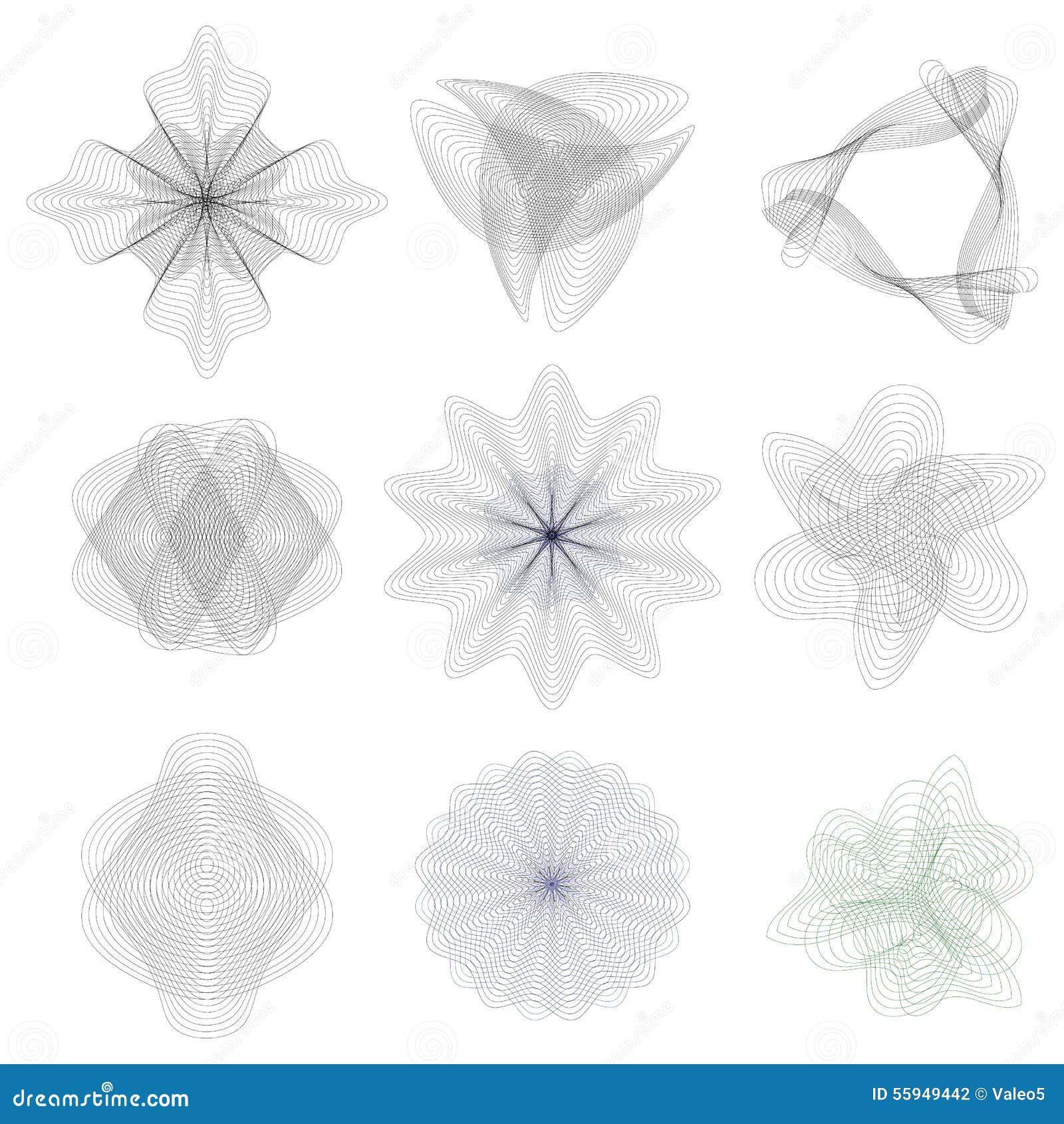 Watermark ,Guilloche Line , Design For Background For Certificate ...