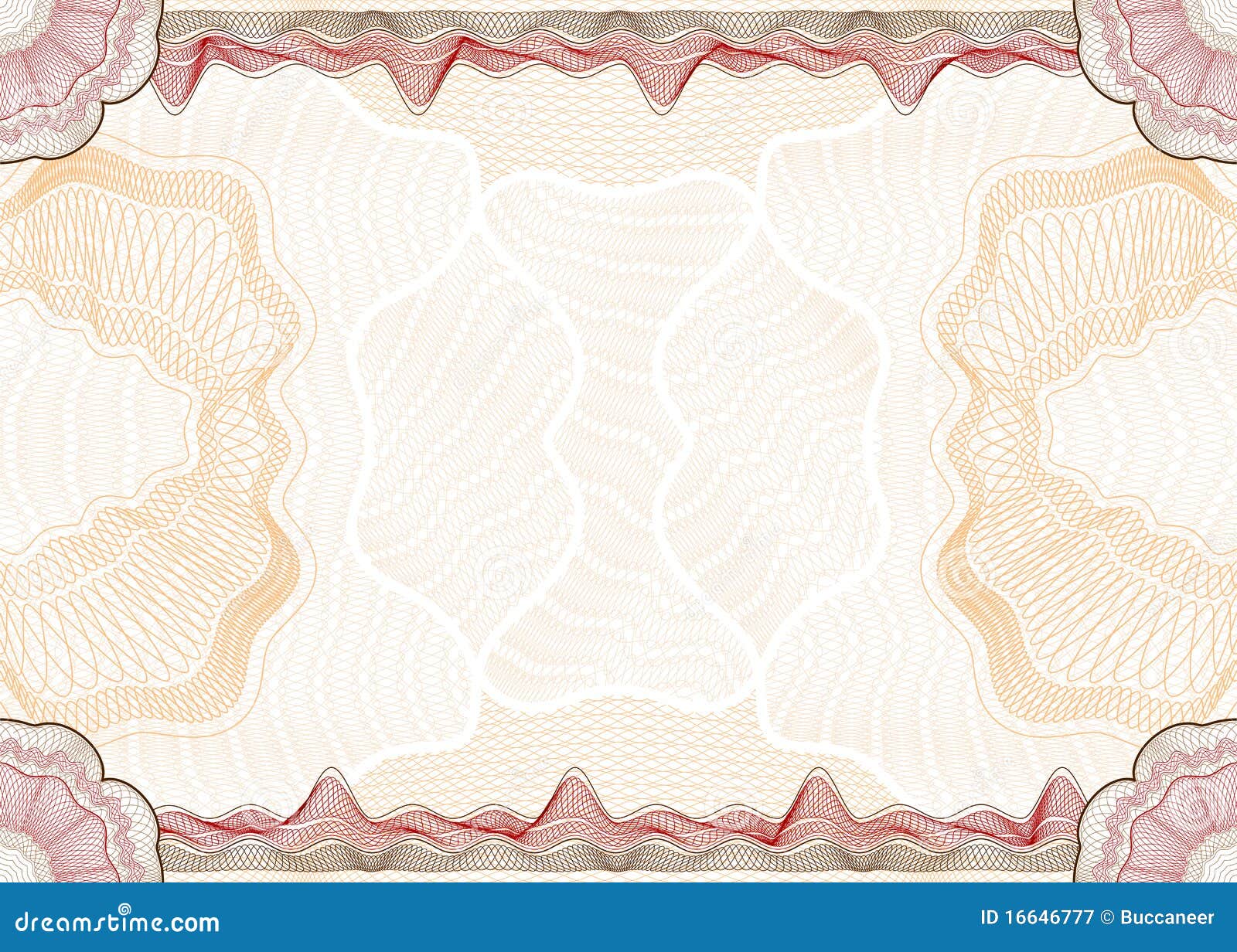 Guilloche pattern stock vector. Illustration of banknote - 16646777