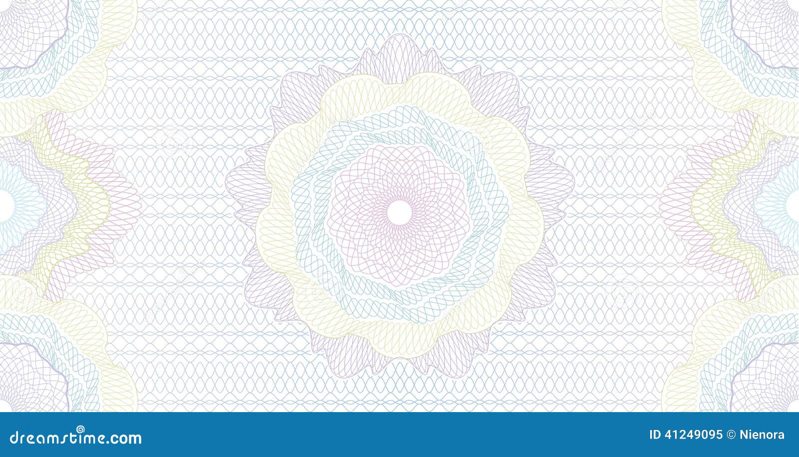 Guilloche Banknote Cartoon Vector | CartoonDealer.com #26064759