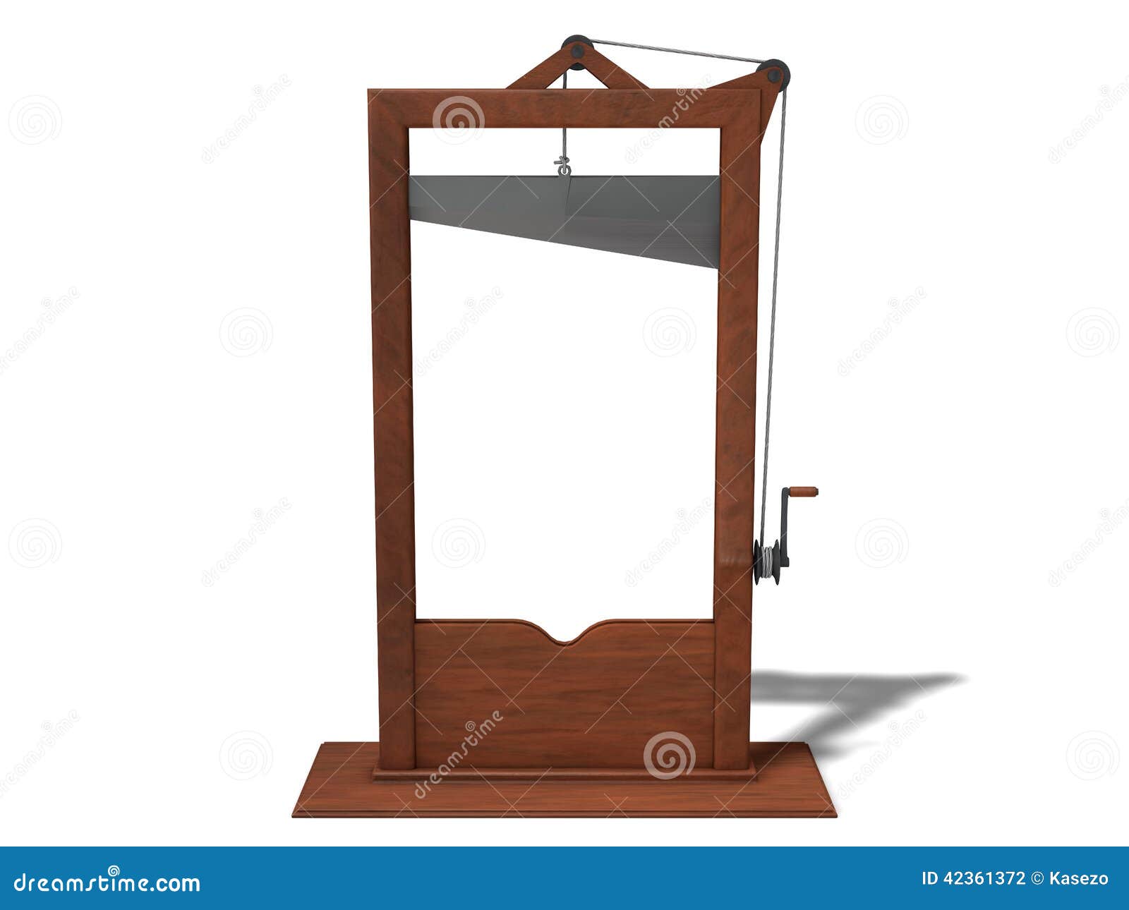 The Ancient Guillotine. Vector Drawing | CartoonDealer.com #190103391