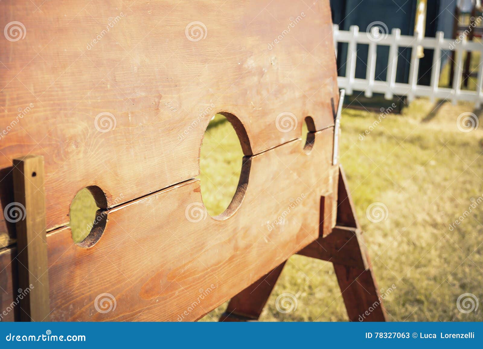 Guillotine Medieval Torture Background Royalty-Free Stock Photo ...