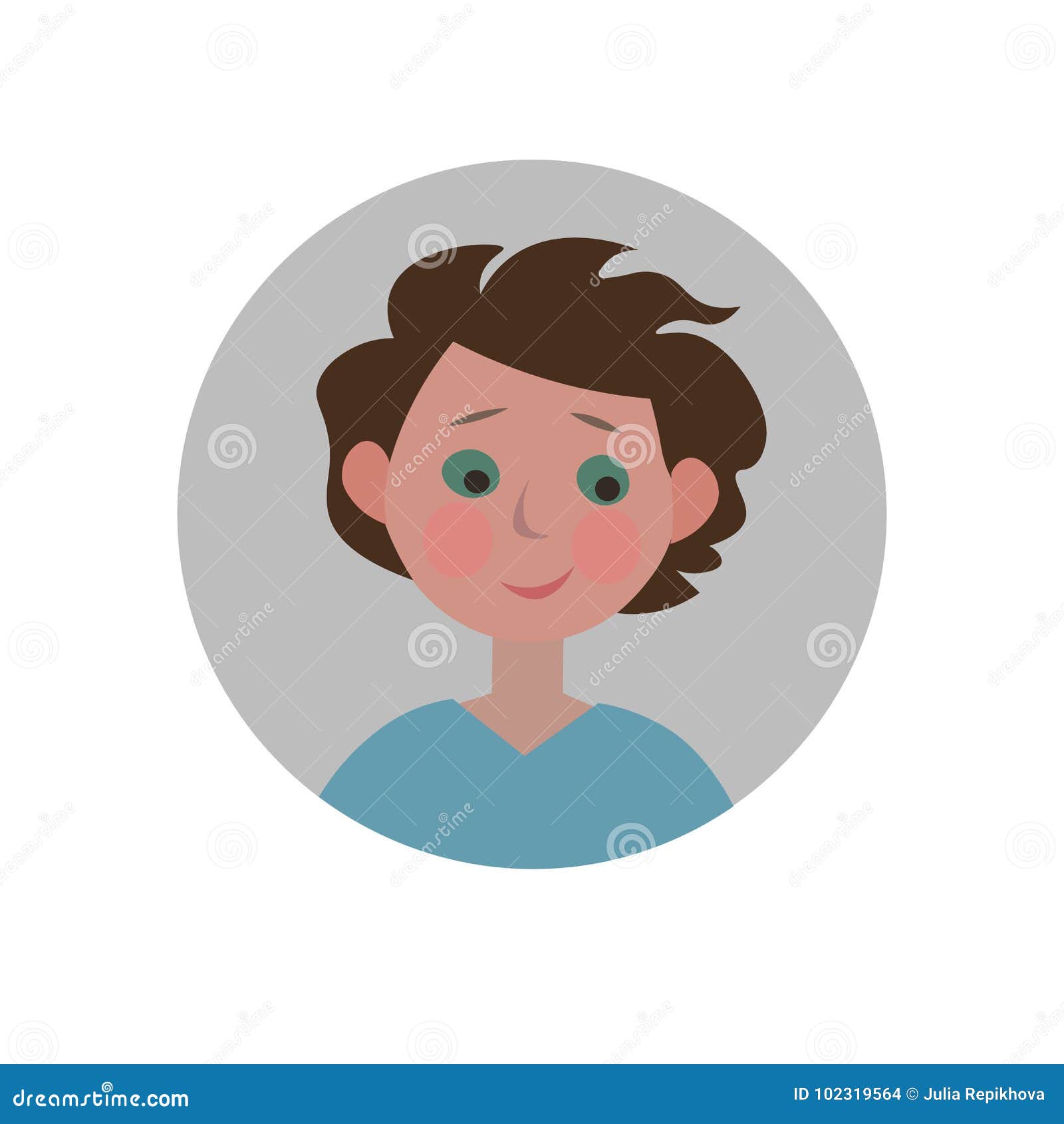 Guilty Emoticon. Sorry Expression Icon Stock Vector - Illustration of ...