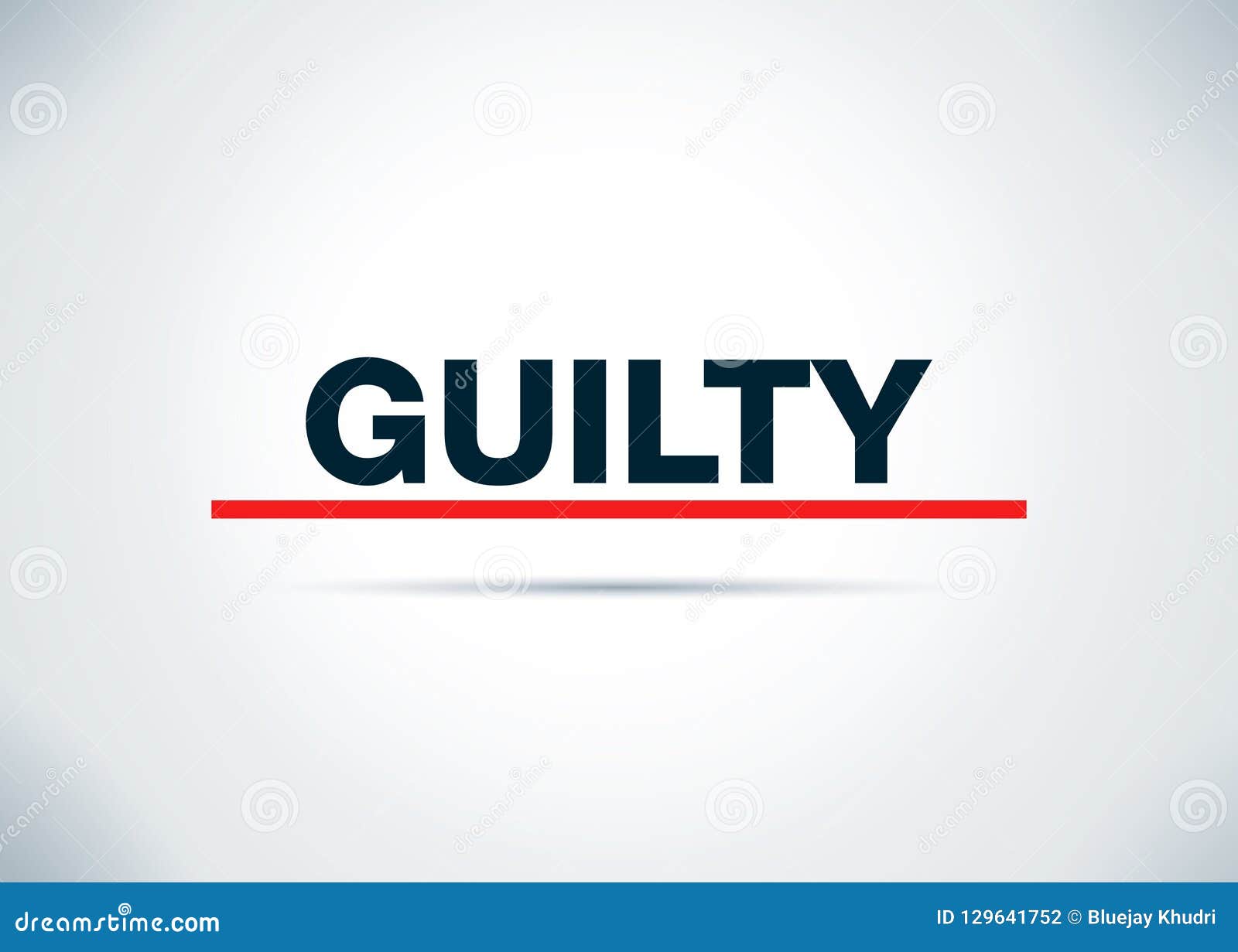 Guilty Abstract Flat Background Design Illustration Stock Illustration ...