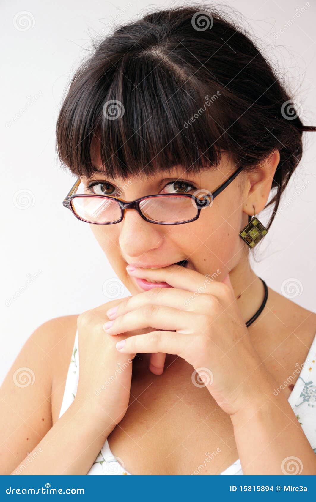 Guilty look stock photo. Image of expressive, emotions - 15815894