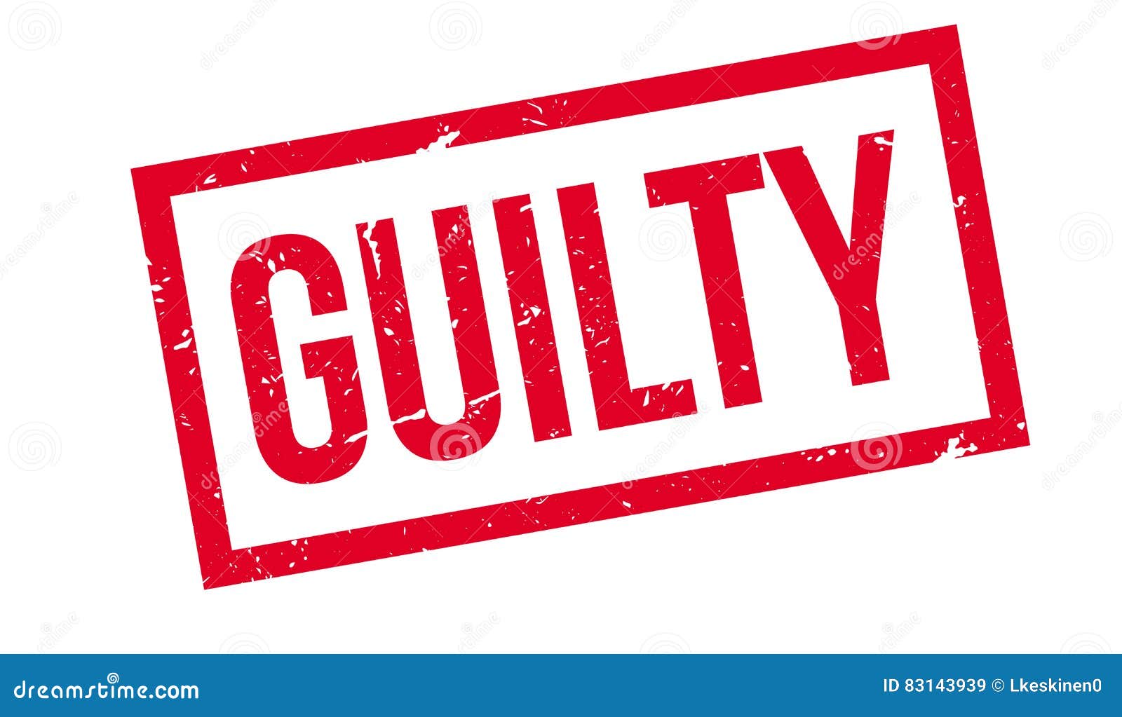 Guilty rubber stamp stock illustration. Illustration of guilt - 83143939