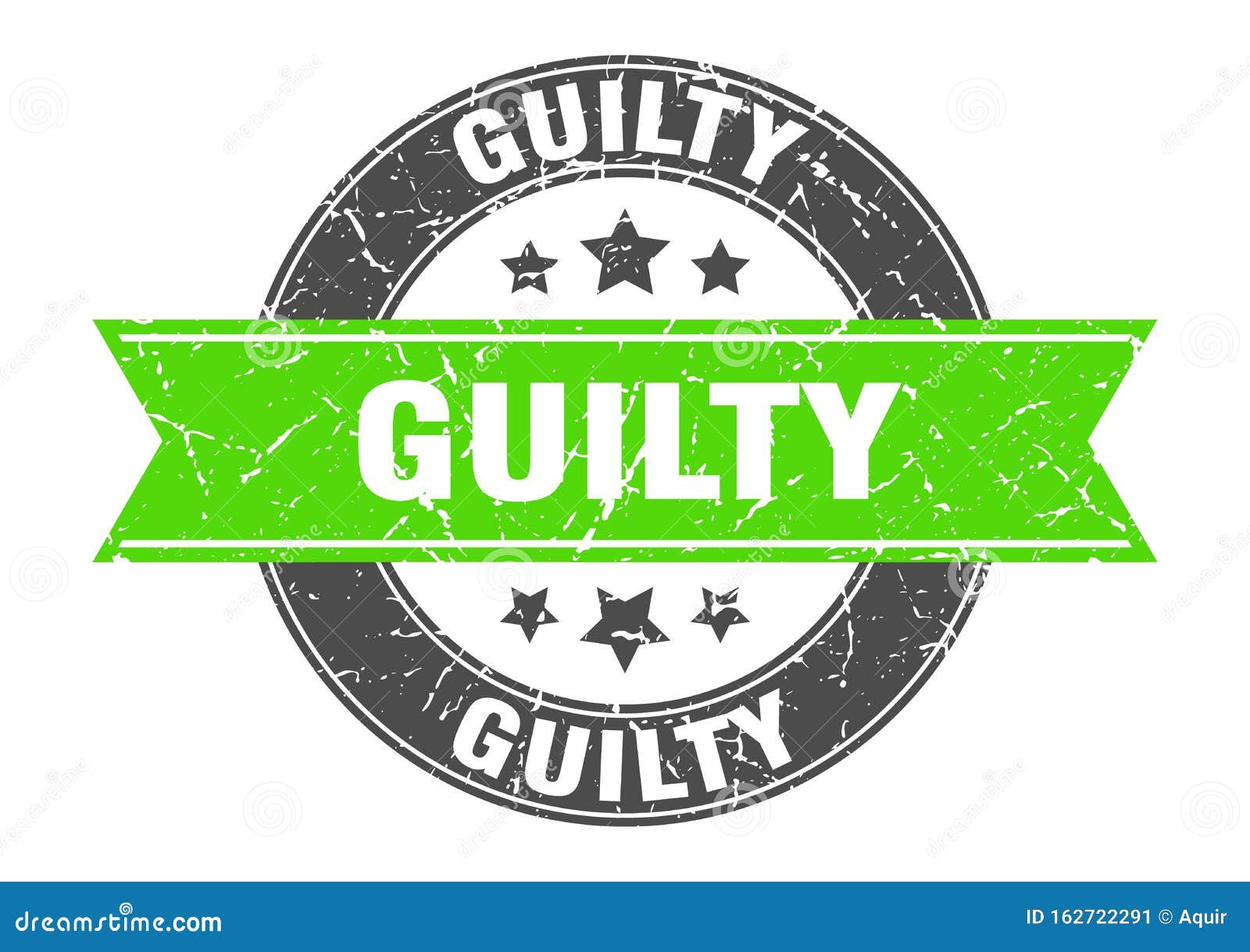Guilty stamp stock vector. Illustration of badge, black - 162722291