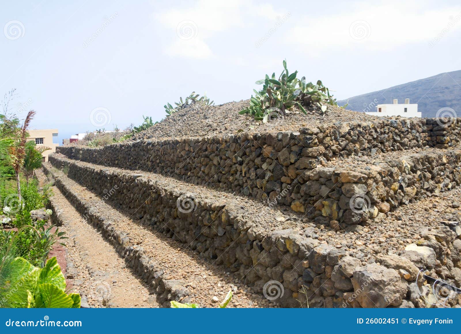 Guimar pyramids 4 stock image. Image of pyramids, heyerdahl - 26002451