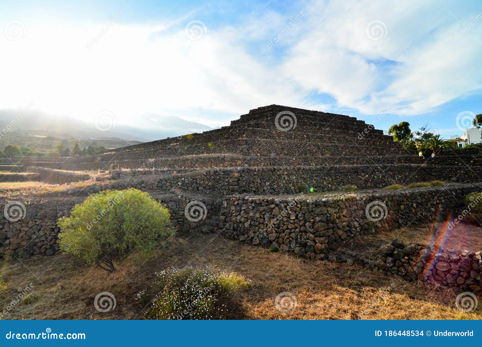 Guimar Pyramids, Tenerife Island Royalty-Free Stock Photography ...