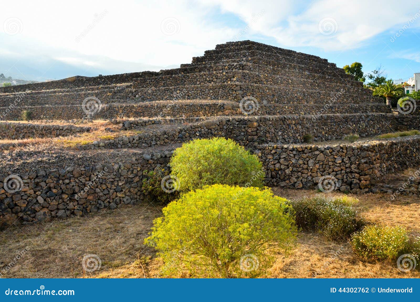 Guimar Pyramids stock photo. Image of architecture, building - 44302762