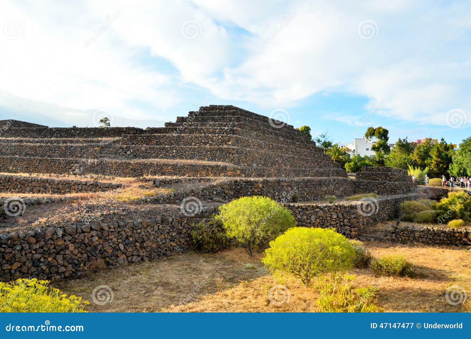 Guimar Pyramids stock image. Image of rare, itza, colombian - 47147477