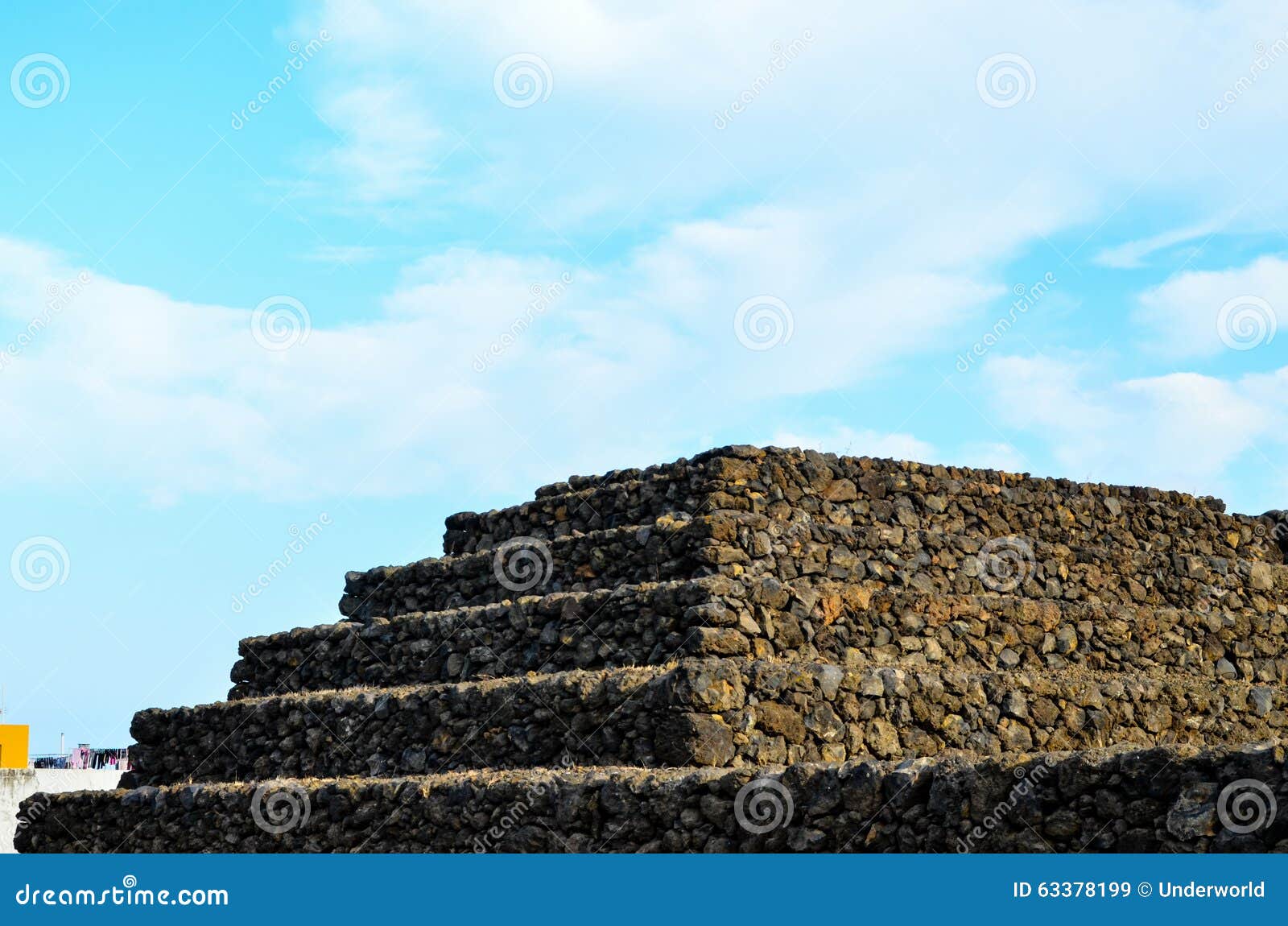 Guimar Pyramids stock image. Image of tenerife, architecture - 63378199