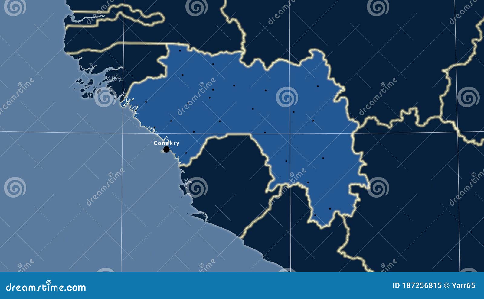 Guinea - Solid. Composition, Borders Stock Illustration - Illustration ...