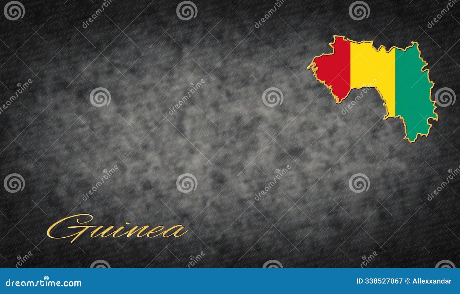 Guinea Symbols, Map of Guinea Stock Image - Image of conakry ...