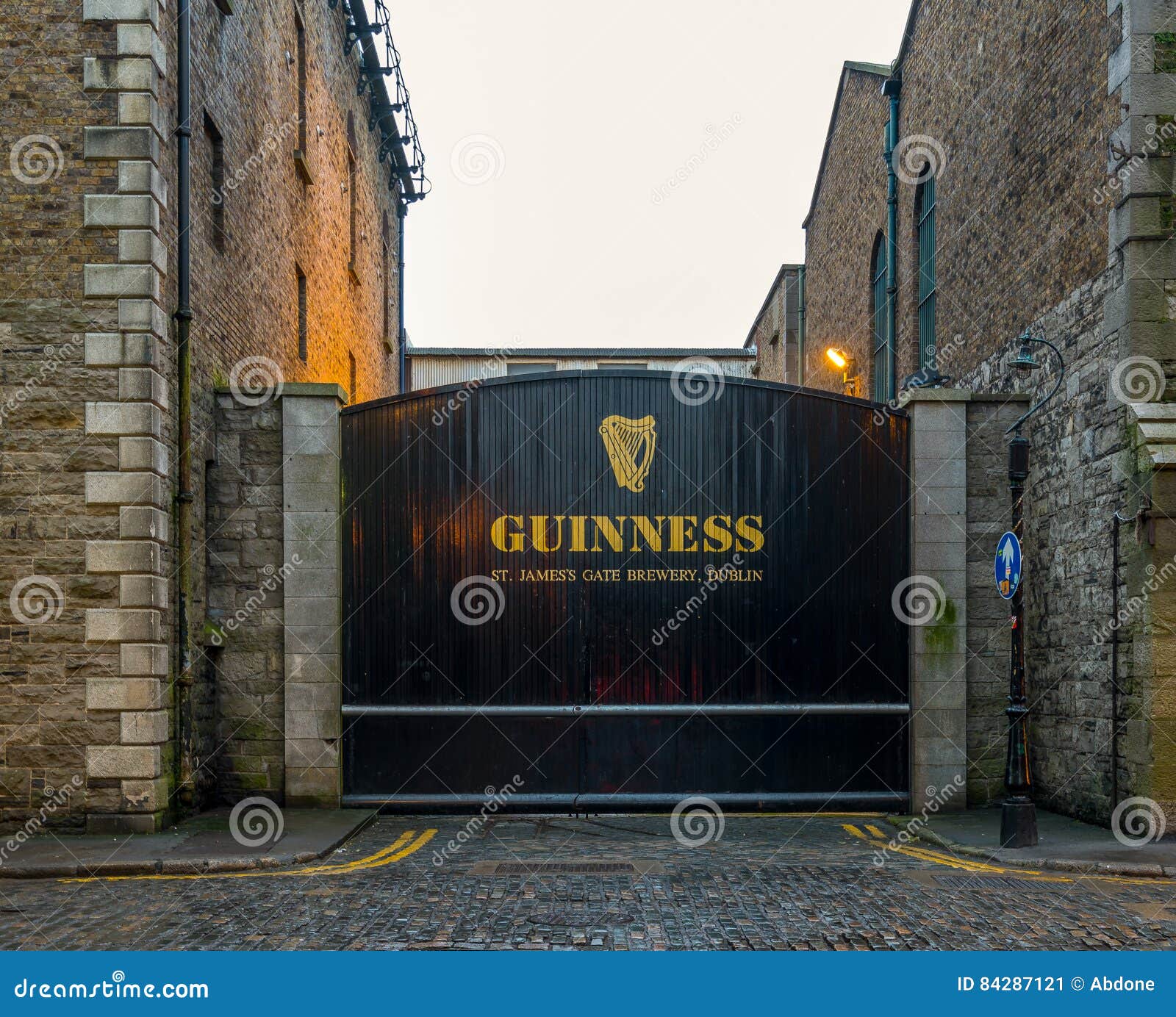 Guinness Gate editorial photo. Image of brewery, museum - 84287121