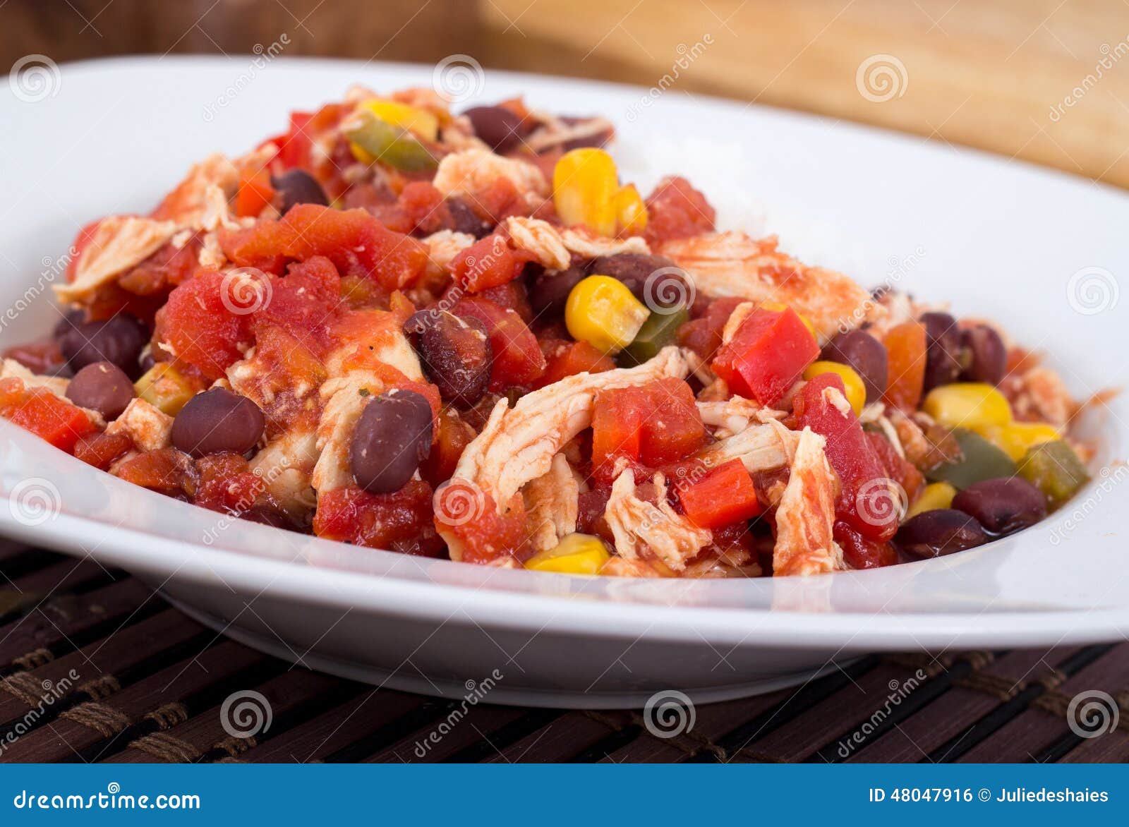 Pollo Guisado Mexicano