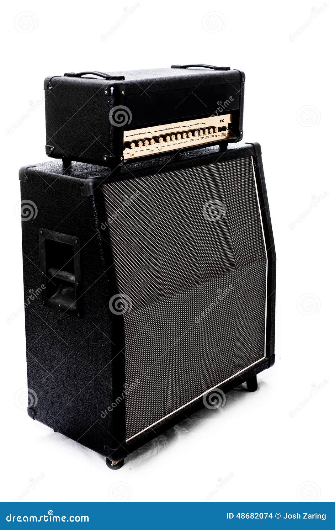 Guitar Amp Stack Left Angle Stock Photo - Image of stack, angled: 48682074