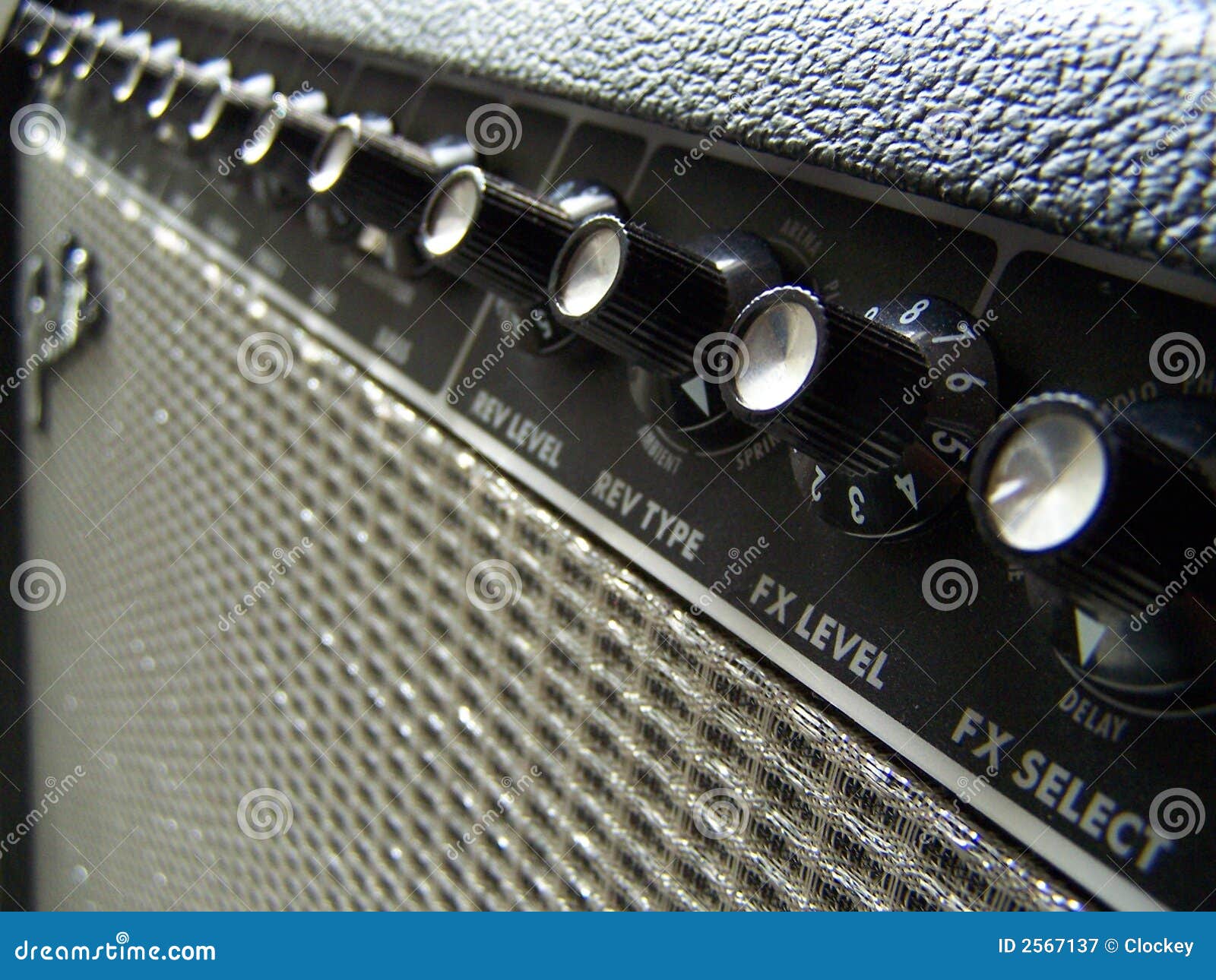 Guitar Amplifier And Electricguitar Stock Image | CartoonDealer.com ...