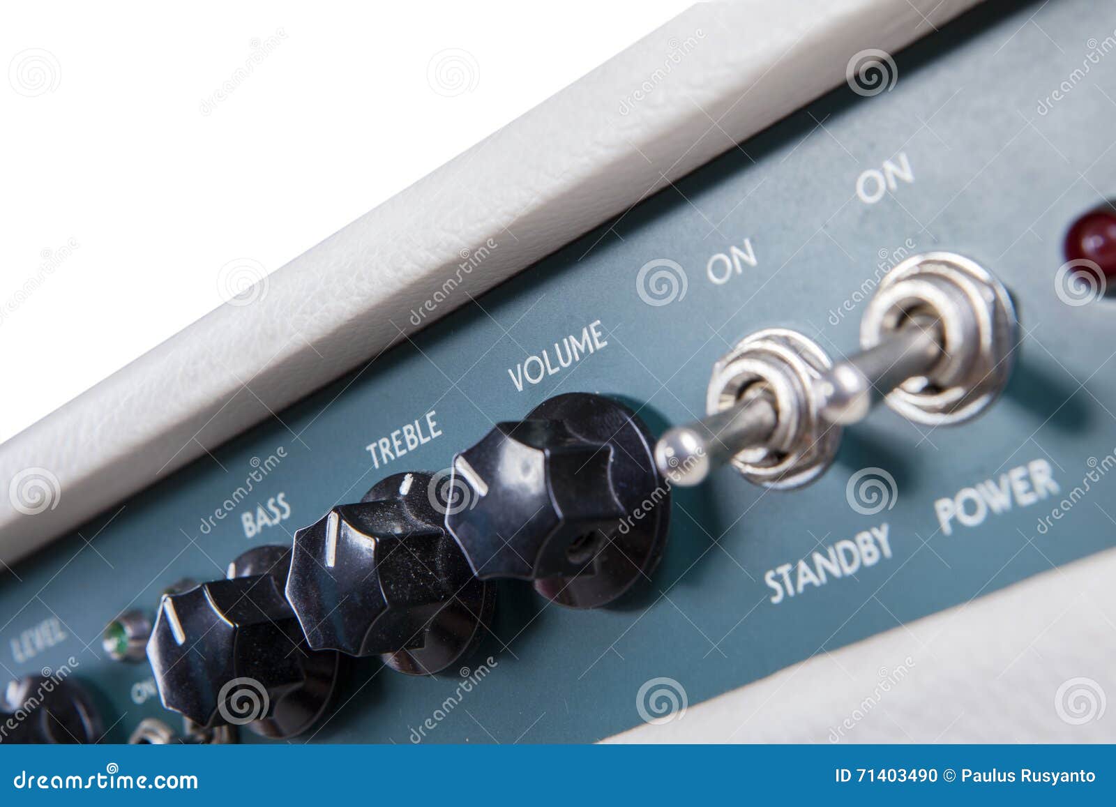 Guitar Amplifier Controllers Stock Photo - Image of music, studio: 71403490